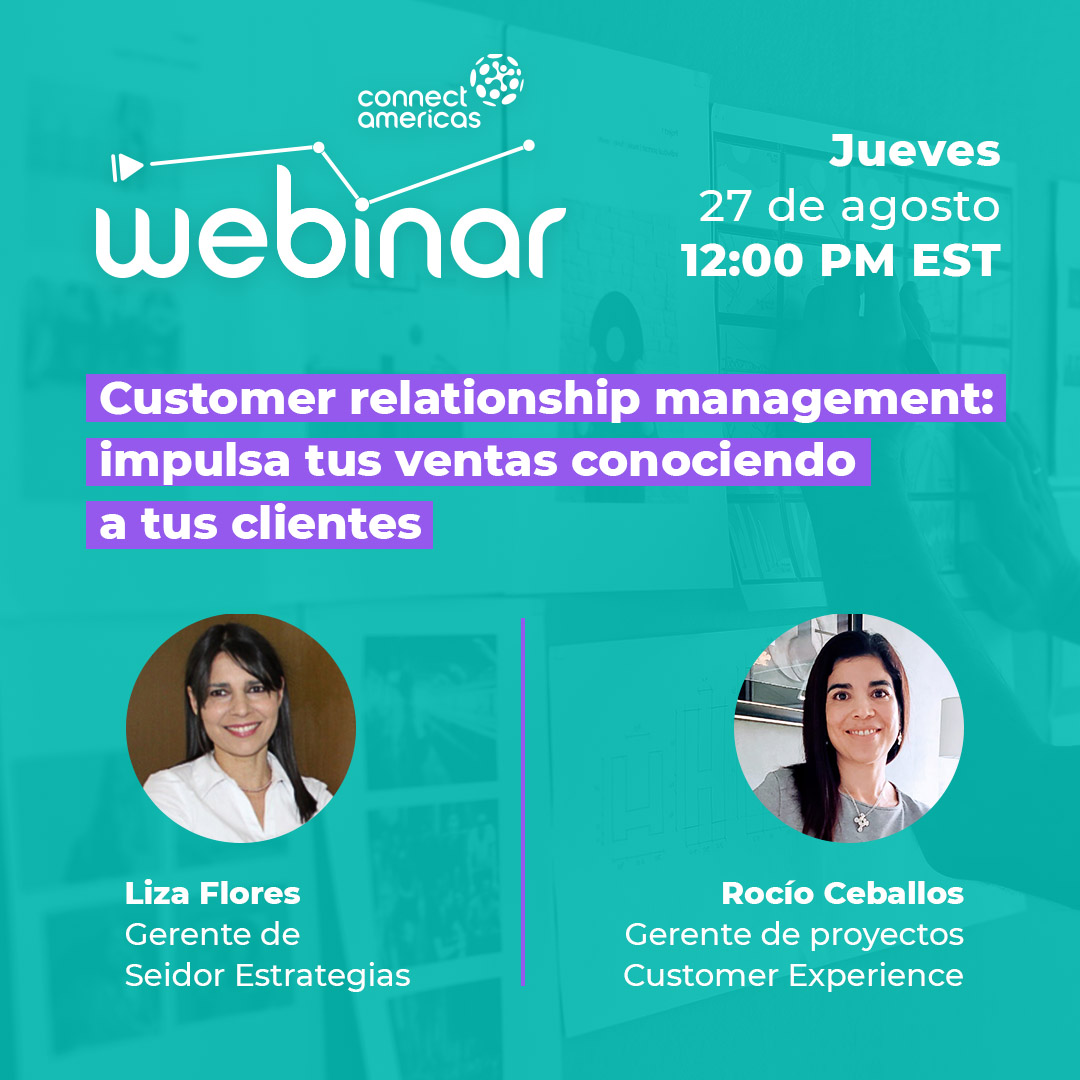 WEBINAR: Customer relationship management, impulsa tus ventas ... WEBINAR: Customer relationship management, impulsa tus ventas ...